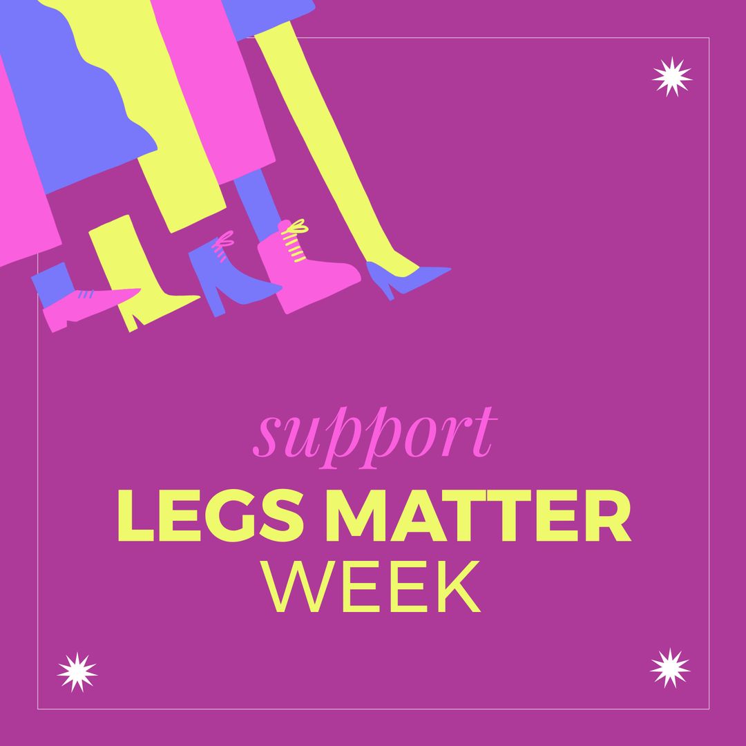 Legs Matter Week Health Awareness Campaign Poster - Free Stock Template ...