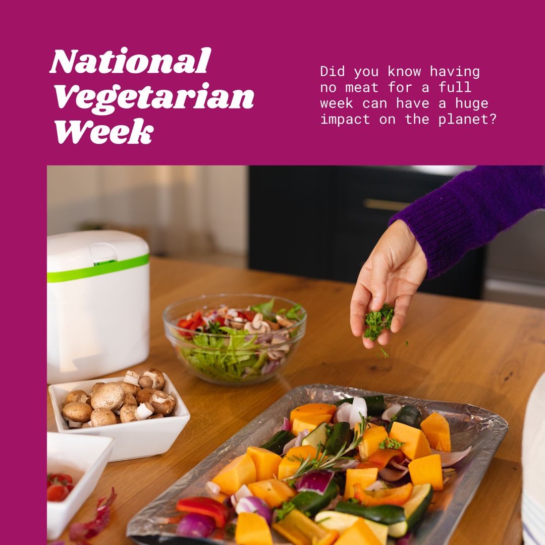Promoting Vegetarianism for National Vegetarian Week Celebration - Free ...