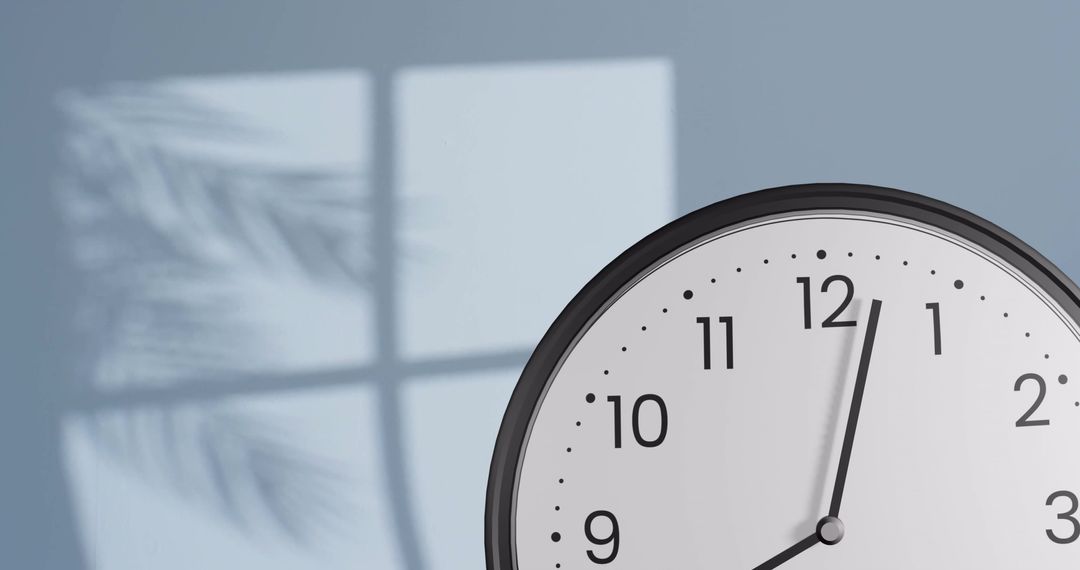 Fast moving clock hands with shadowed window background - Free Stock ...