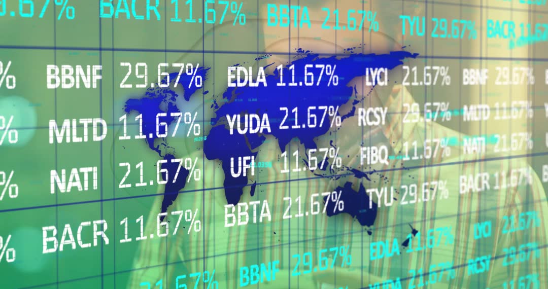 Virtual Reality Revealing Financial Data on Global Scale