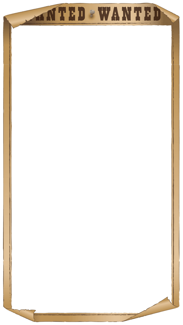 Transparent Vintage Wanted Poster Parchment Rustic Design - Free Stock ...