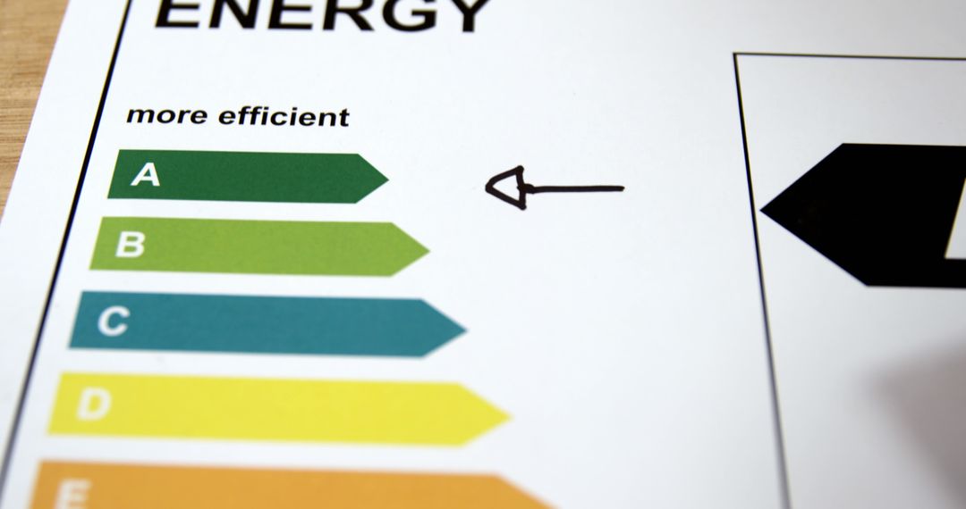 Energy Efficiency Ratings Chart Analysis - Free Stock Photo | Pikwizard